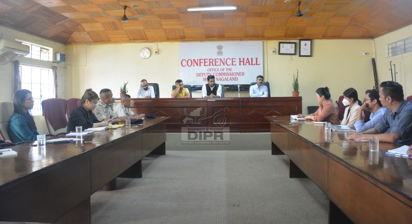 MEETING WITH OBSERVER | DIPR Nagaland-Department of Information & Public Relations, Nagaland
